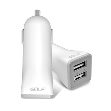 Auto Punjač 2USB 2.1A/1A GOLF