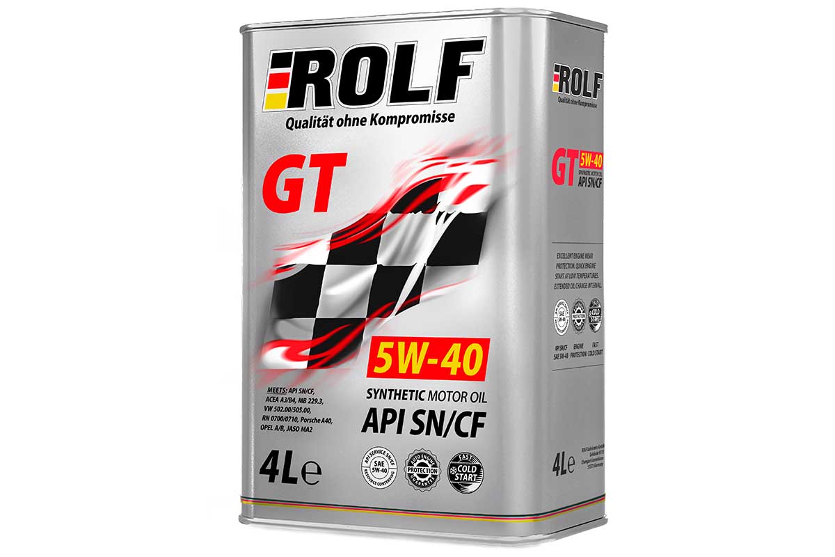 ROLF – GT 5W-40 API SN/CF | 4L