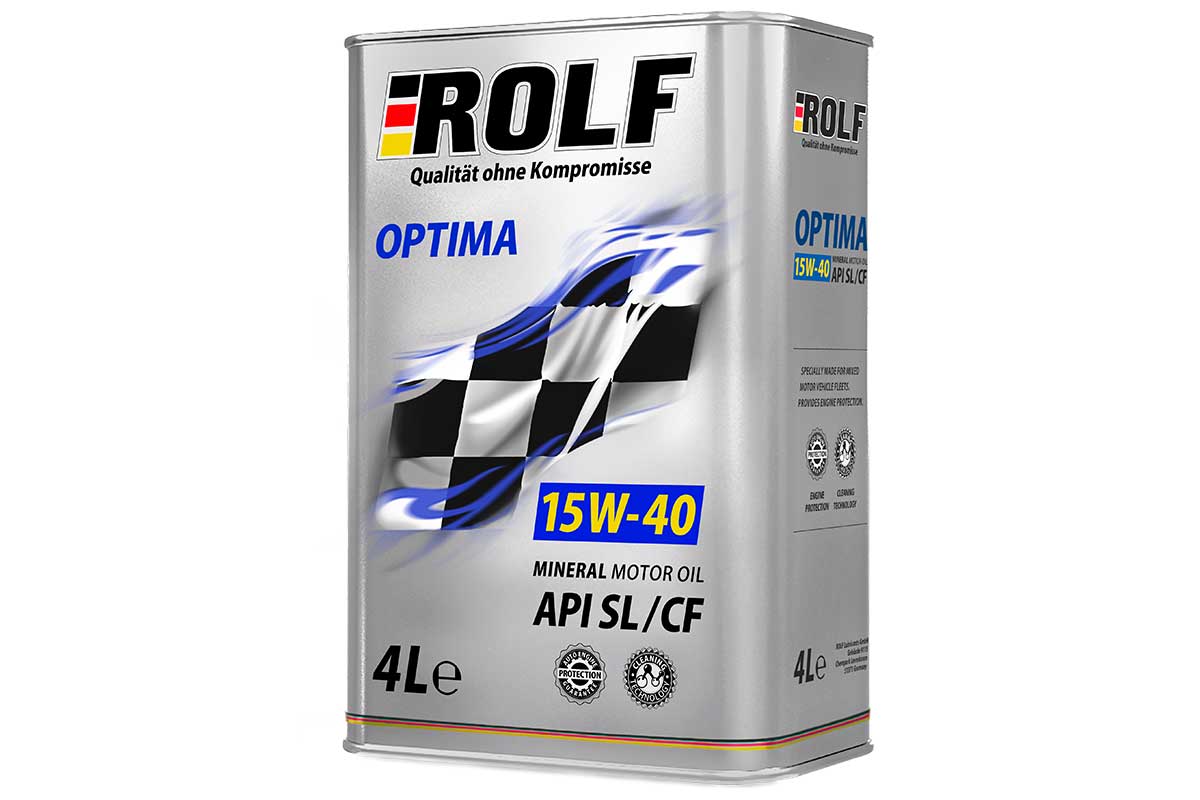 ROLF – Optima 15W-40 API SL/CF | 4L