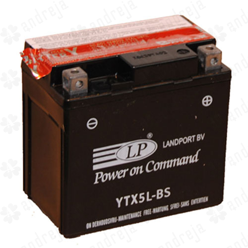 LANDPORT | YTX5L-BS – 12V – 4Ah