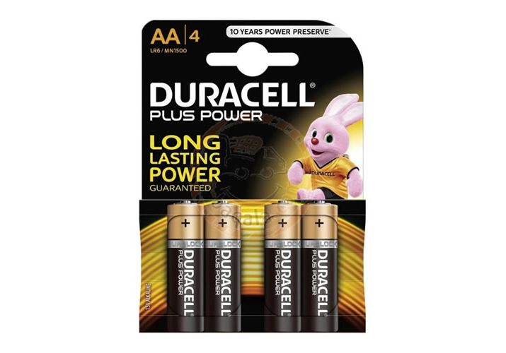Baterije 1.5V Duracell AA LR6 MN1500 pakovanje 4kom.