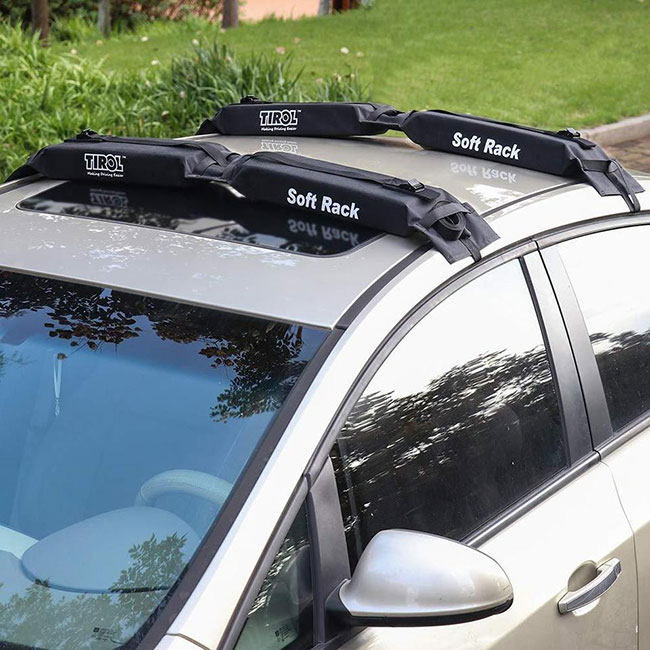 Krovni mekani poprečni nosači Soft roof racks Tirol