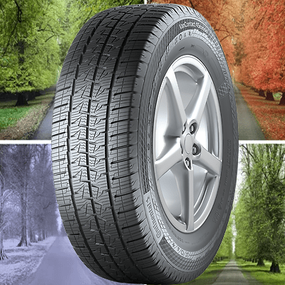 195/75 R16C CONTINENTAL VAN CONTACT 4 SEASON 8PR 107/105 R (C) (A) (73)