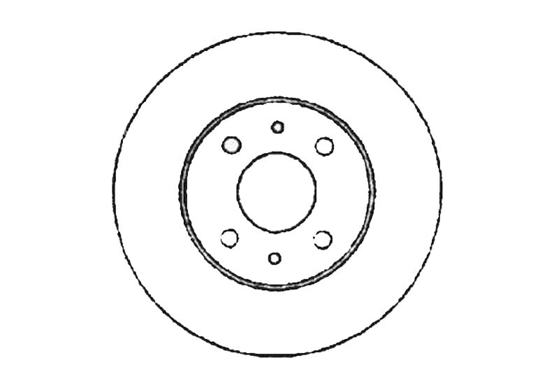 Disk prednji JURID 561387JC