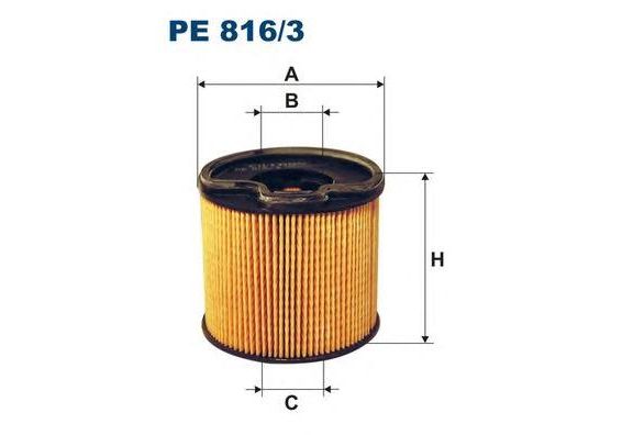 Filter goriva FILTRON PE816/3 Bosch L251