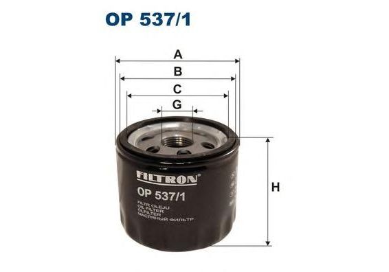 Filter ulja FILTRON OP537/1 - F133 - DO1815