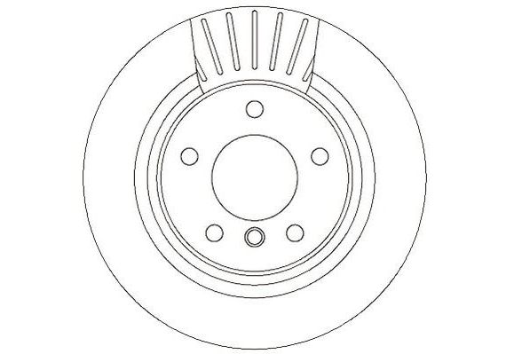 Disk zadnji JURID 562316JC BMW