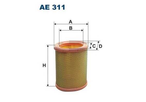 Filter vazduha FILTRON AE311 - V438