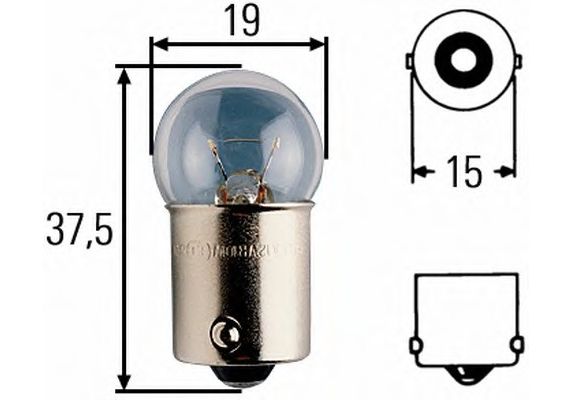 Sijalica 12V 10W HELLA 8GA002071-131