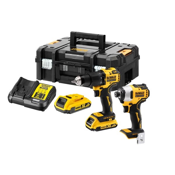 DeWalt aku SET DCK2062D2T (bušilica DCD709 + udarni odv. DCF809) +2bat 2Ah