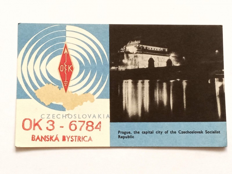 Radio Amateri - Banjska Bistrica - Čehoslovačka -
