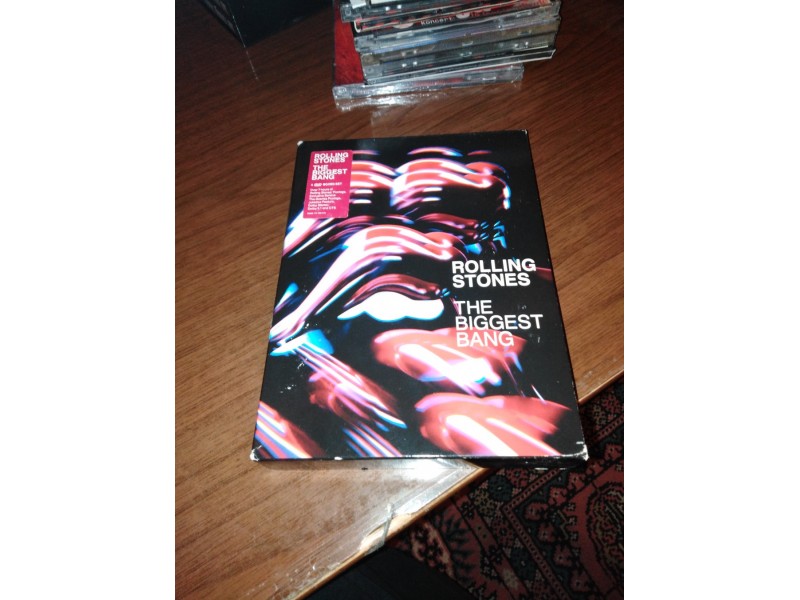 Rolling Stones - The Biggest Bang 4 dvd,