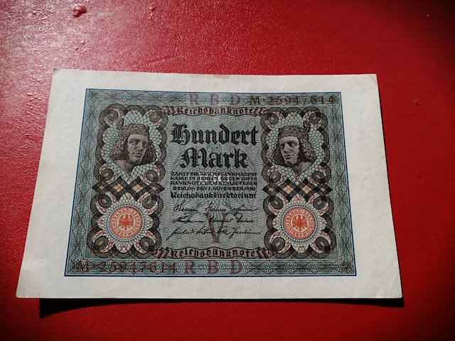 Nemačka 100 maraka 1920