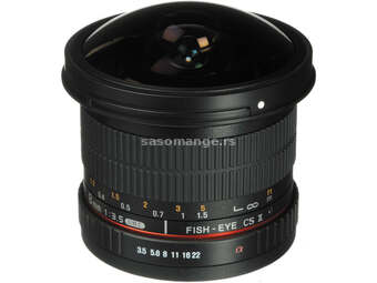 Samyang 8mm f/3.5 Aspherical IF MC Fisheye CS II DH