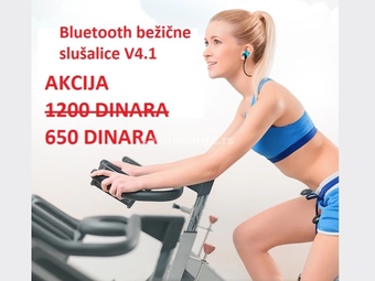 Bluetooth bežične slušalice V4.1 - SIVE