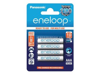 Panasonic Eneloop Ni-Mh 4xAAA 750mAh