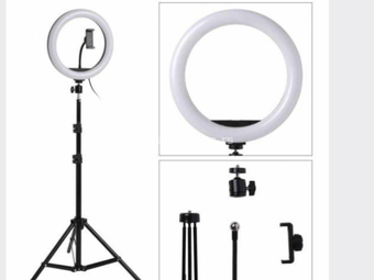 Ring light led svetlo za slikanje 10 inca 26cm + stativ