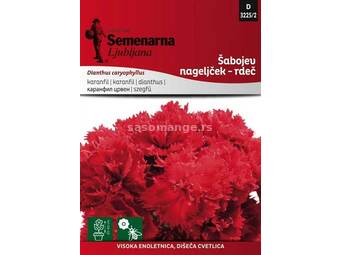 Seme za Karanfil šabo - crveni - Dianthus caryophyllus 3225/2