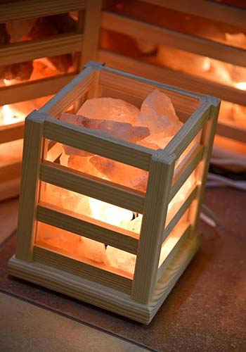 Lampa od himalajske soli – Vatrena korpa 3.5kg