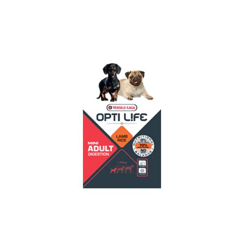 Opti Life Digestion Adult Mini Jagnjetina i Pirinač 2.5 kg