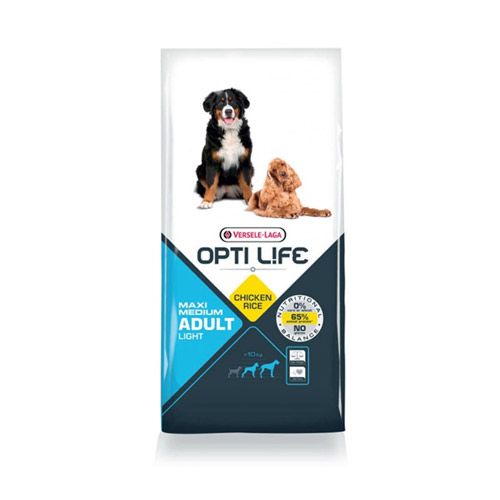 Opti Life Light Adult Medium i Maxi Piletina i Pirinač 12,5 kg