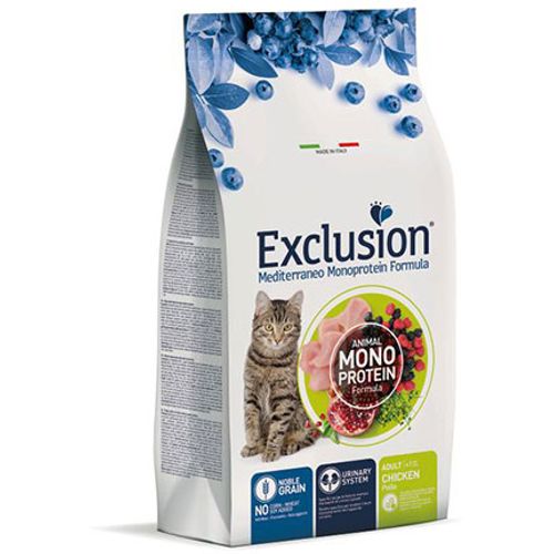 Exclusion Cat Mediterraneo Monoprotein Piletina Sterilisane 12 kg