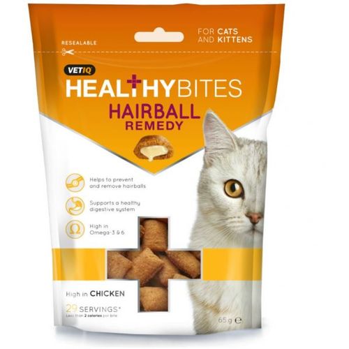 Mark+Chappell Healthy Bites Hairball Remedy za mačke i mačiće 65 g