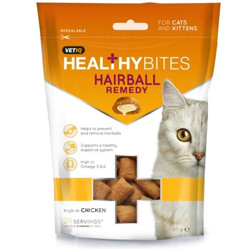 Mark+Chappell Healthy Bites Hairball Remedy za mačke i mačiće 65 g