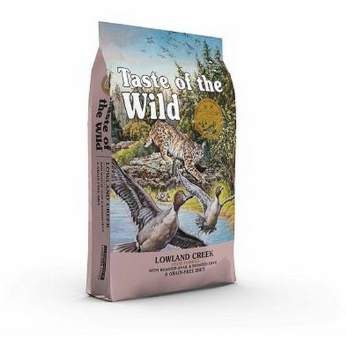 Taste of the Wild Cat Lowland Creek Prepelica i Divlja Patka2kg