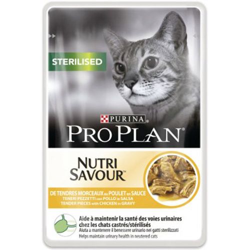 Purina Pro Plan Nutri Savour Cat Sterilised Piletina 85 g