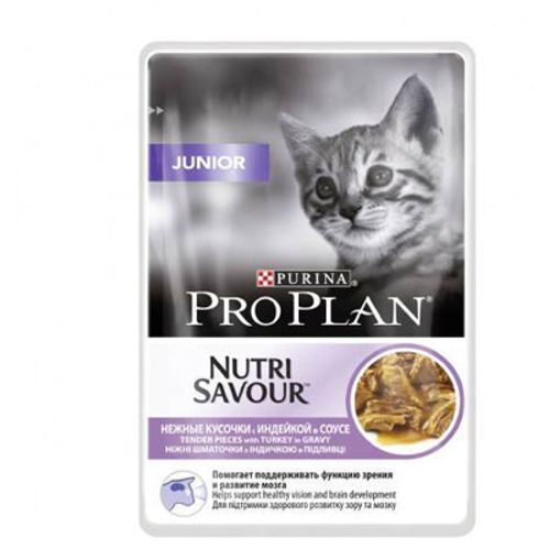 Purina Pro Plan Nutri Savour Cat Junior Delicate Ćuretina 85g