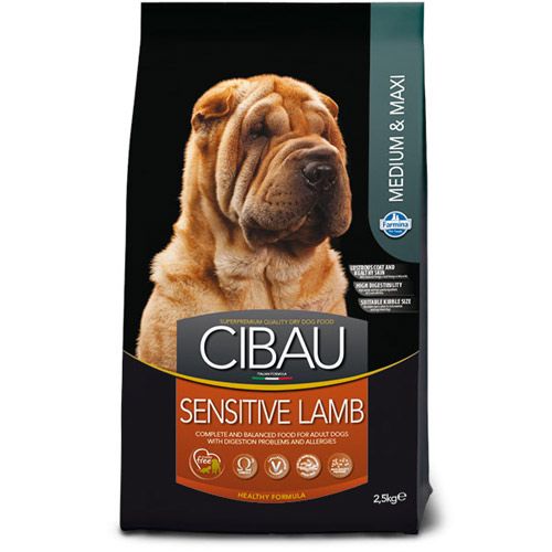 CIBAU Sensitive Medium i Maxi Jagnjetina 12kg