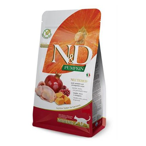 N&D Cat Pumpkin Neutered Prepelica i Nar 300g