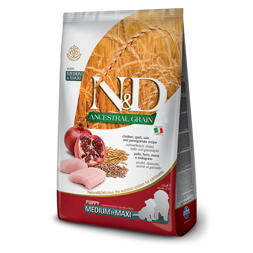 N&D Low Grain Puppy Mini Piletina i Nar 7 kg