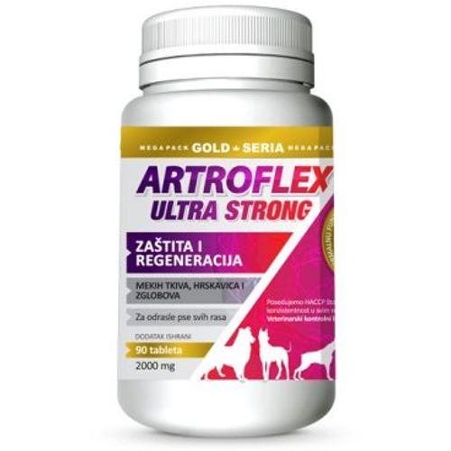 Artroflex Ultra Strong Gold zaštita i regeneracija zglobova za pse 90 tableta/2000 mg