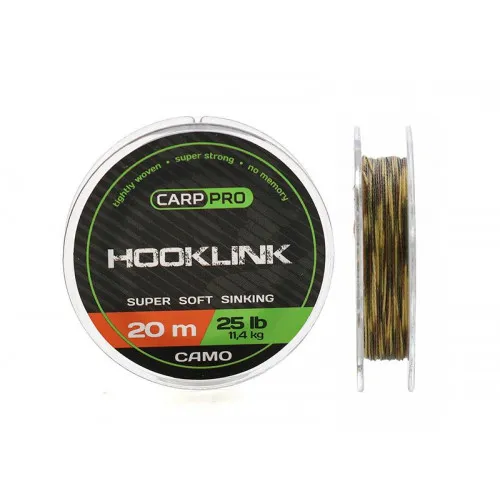 SINKING HOOKLINK CAMO 20m 25lb CP4110-025