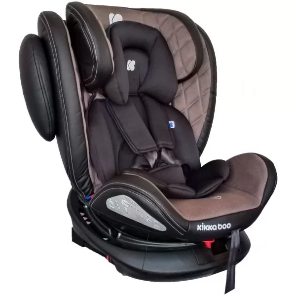 KikkaBoo Autosedište 0-1-2-3 (0-36 kg) STARK ISOFIX beige (KKB70024)