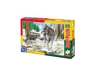 SUPER PUZZLE 35PCS ANIMALS 03