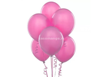 Gumeni baloni pearl pink Festo 50 kom