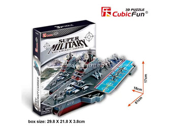 3D Puzzle Kiev Aircraft Carrier 61 x 16 x 17 cm P186 CUBICFUN