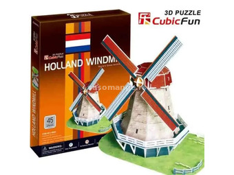 3D Puzzle Mlin na vetar P176 CUBICFUN