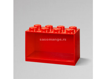 LEGO polica u obliku kocke (8), crvena