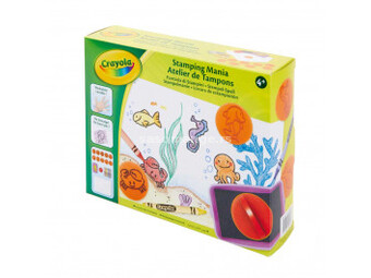 CRAYOLA STAMPING MANIA SET GA256275