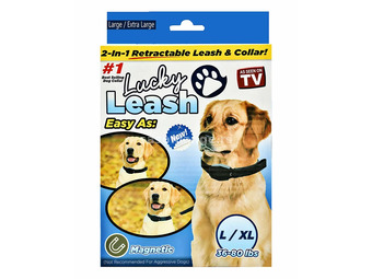 Ogrlica sa povodcem za pse Lucky leash