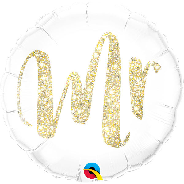 57313
18″ Foil Mr. Glitter Gold