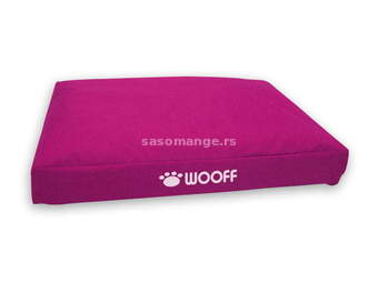 Wooff ležaljka za pse Box roze 70x110x15 cm