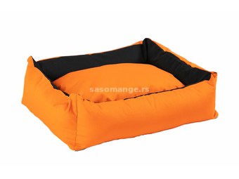 Krevet za psa Square Orange-Black 105cm Pet Line 62-6