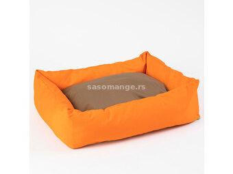 Pet Line Krevet za pse Square Orange-Beige 90cm 6-8