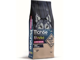 Monge BWild hrana za pse Low grain - guska 12kg