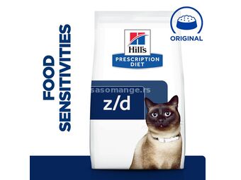 Hill's Prescription Diet cat veterinarska dijeta Z/D Low Allergenic 1.5kg